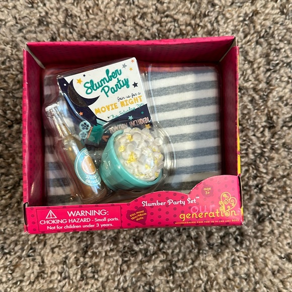 Our Generation | Toys | Brand New In Box Slumber Party Set | Poshmark